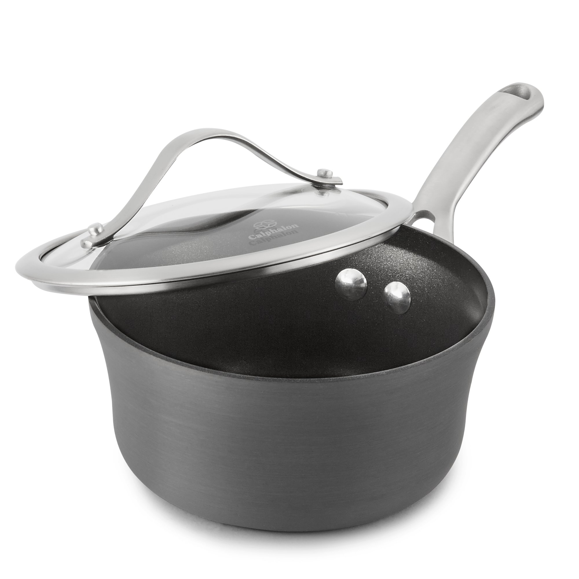 Calphalon Contemporary Nonstick 1 5 Qt Sauce Pan With Cover